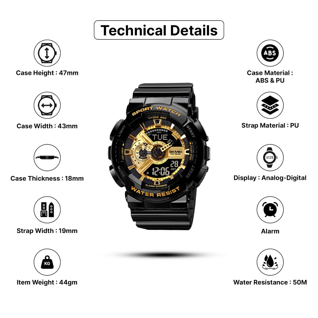 SKMEI Men's Watches | Luxurious Watches For Men | – SKMEI India